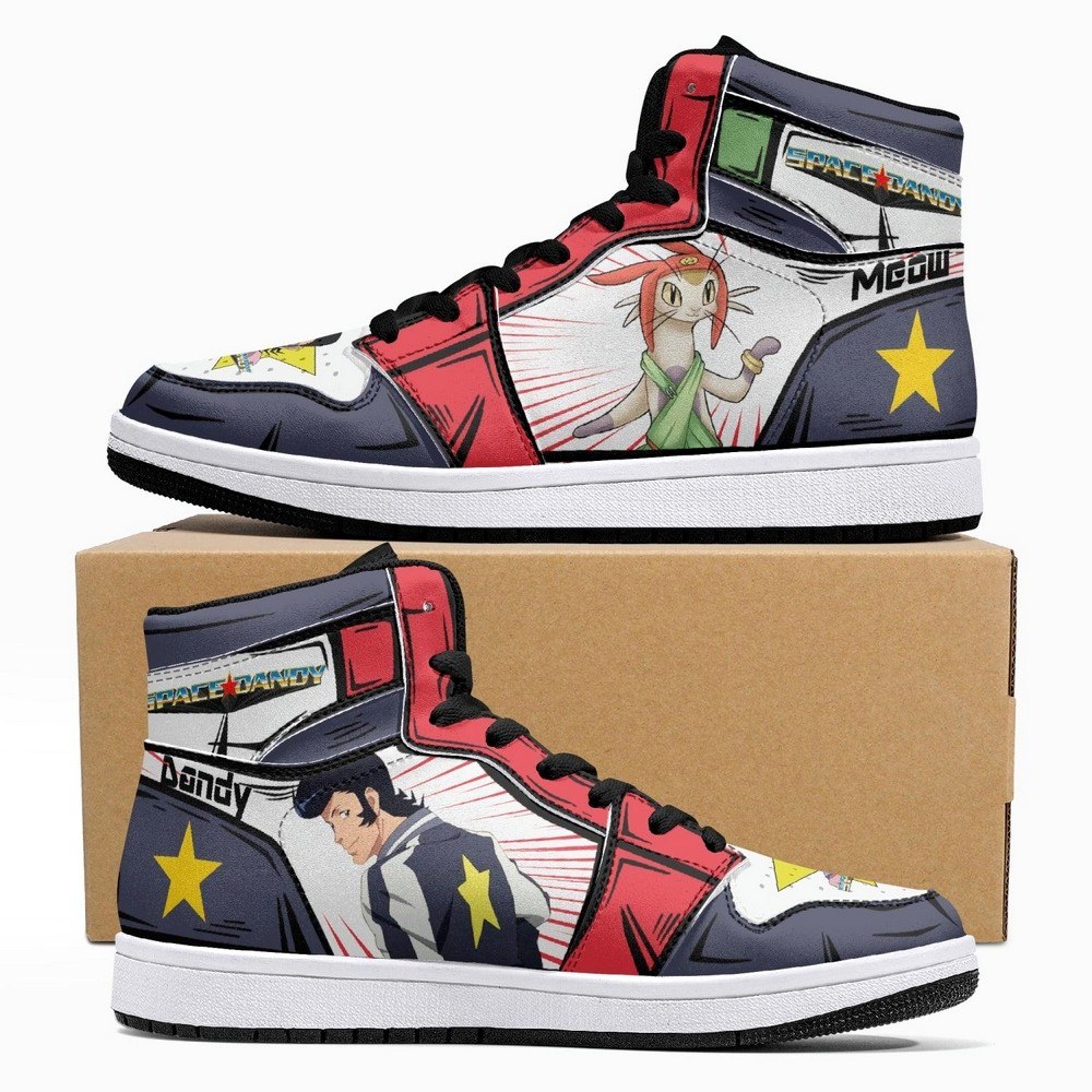Dandy And Meow Space Dandy JD1 High Top Shoes - Shoes Mates