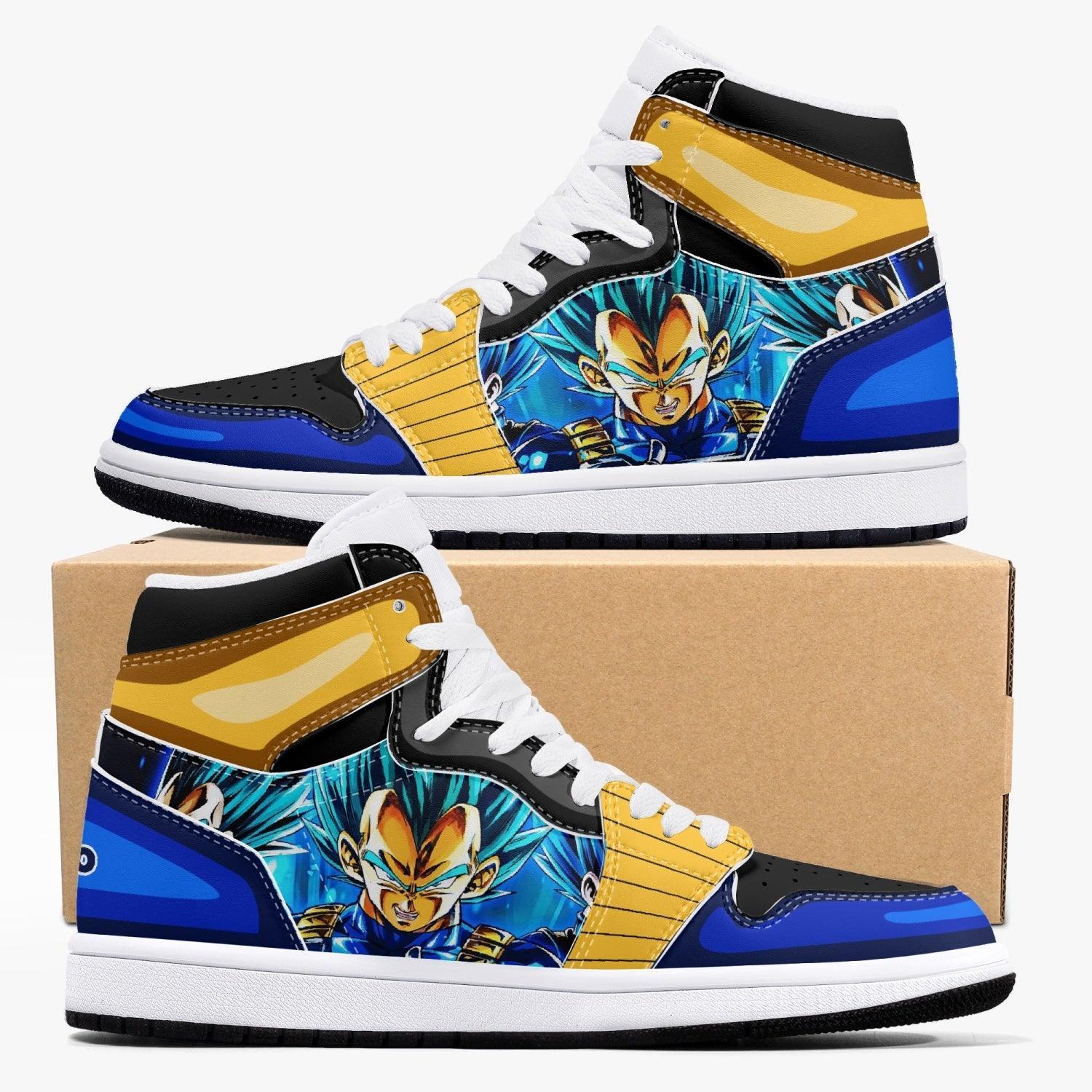 Dragon Ball Z Vegeta AJ1 High Top Shoes - Shoes Mates